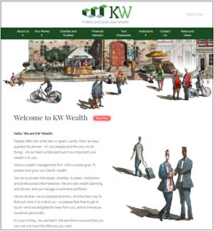 Illustrations by KW Wealth a wealth management firm, to help illustrate ...